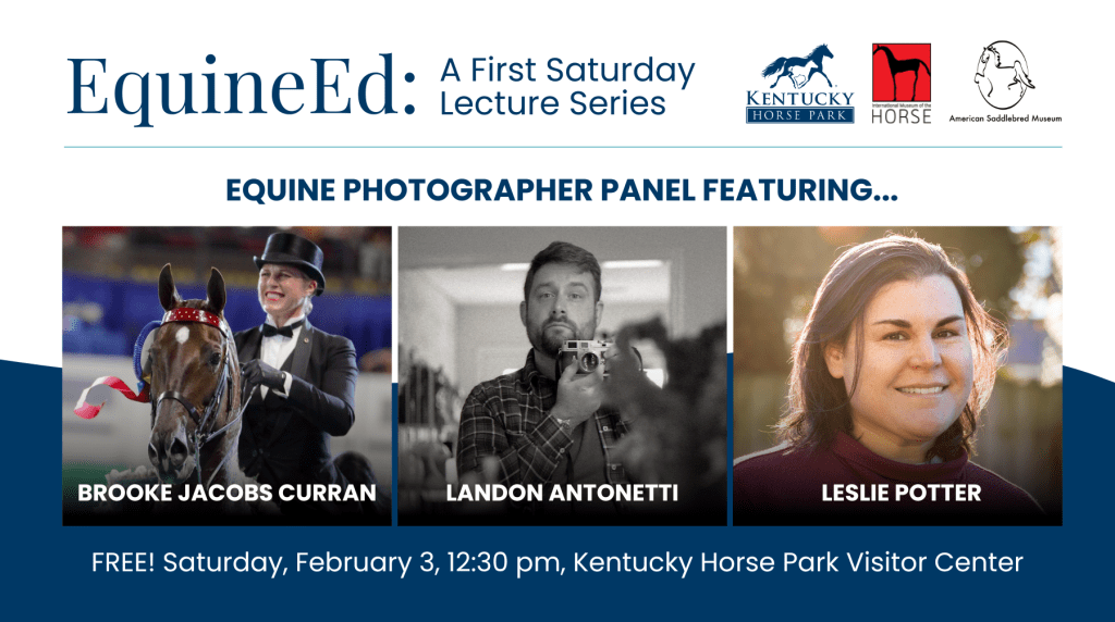 EquineEd: A First Saturday Lecture Series featuring Equine ...