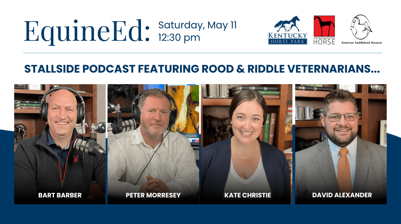 EquineEd: StallSide Podcast Featuring Rood & Riddle Veternarians ...