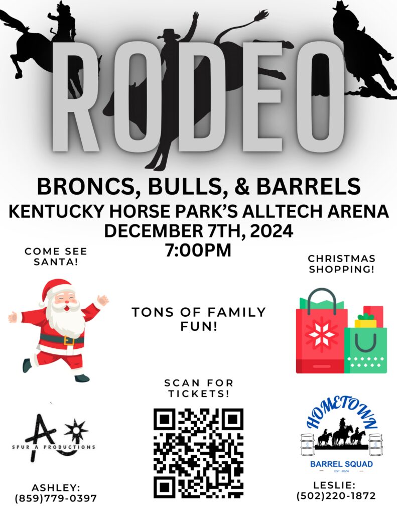 Events from November 29 – March 8, 2025 – Kentucky Horse Park